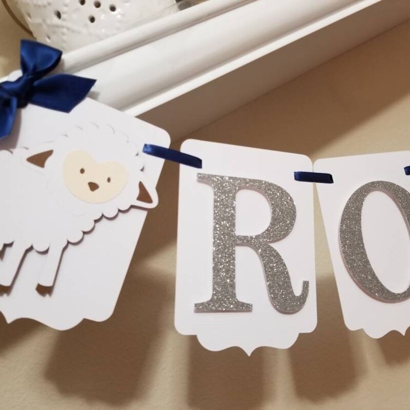Lamb Banner - Etsy