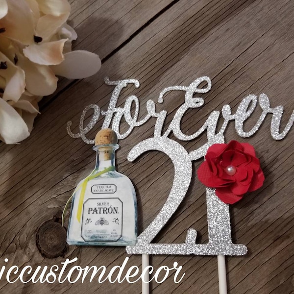 Patron Cake Topper - Etsy