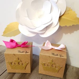 Princess Favor Box-princess Baby Shower Birthday Favor Box-princess ...