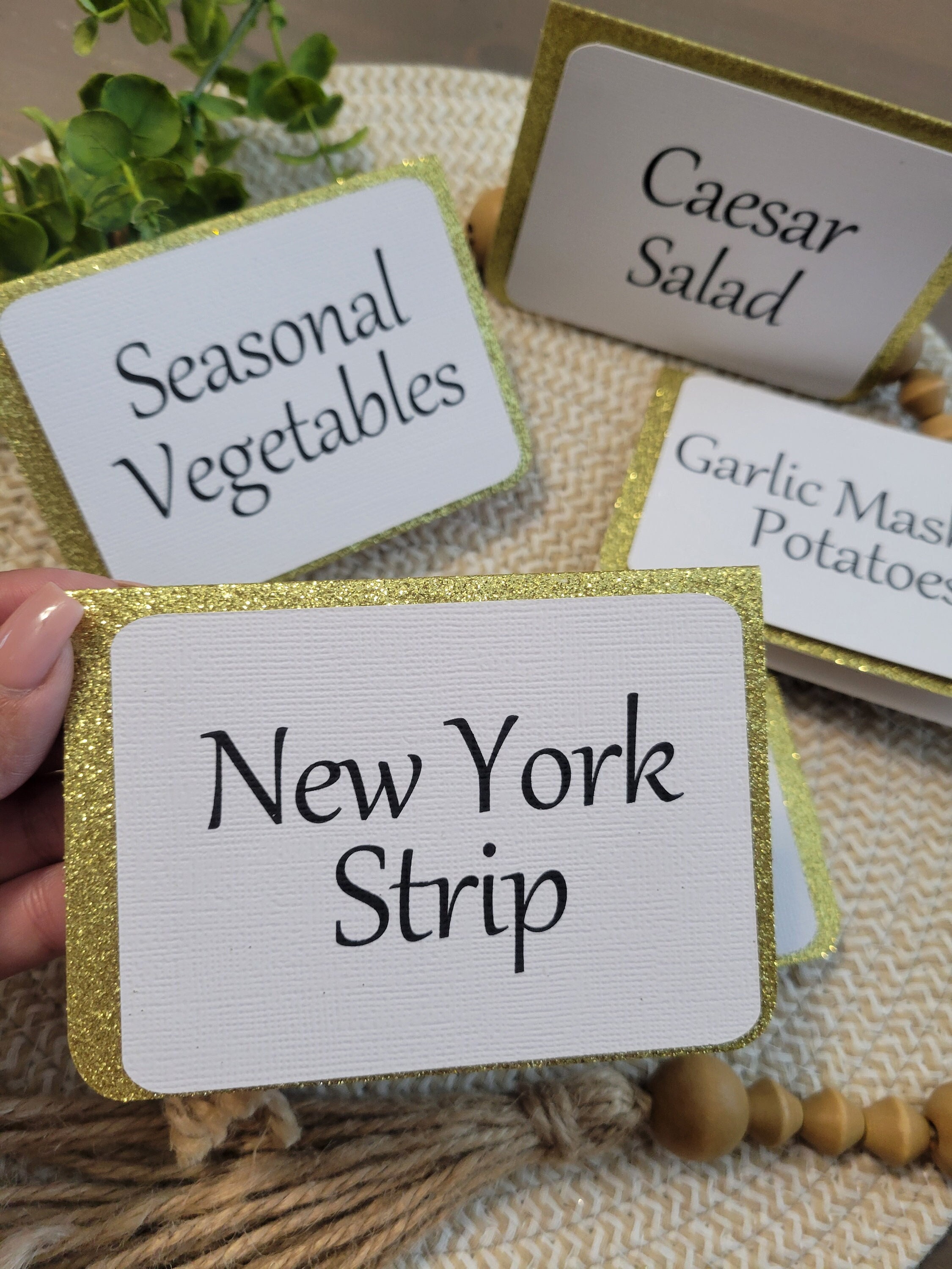 Food Buffet Table Tent Cards-buffet Wedding Tent Food Cards-birthday ...