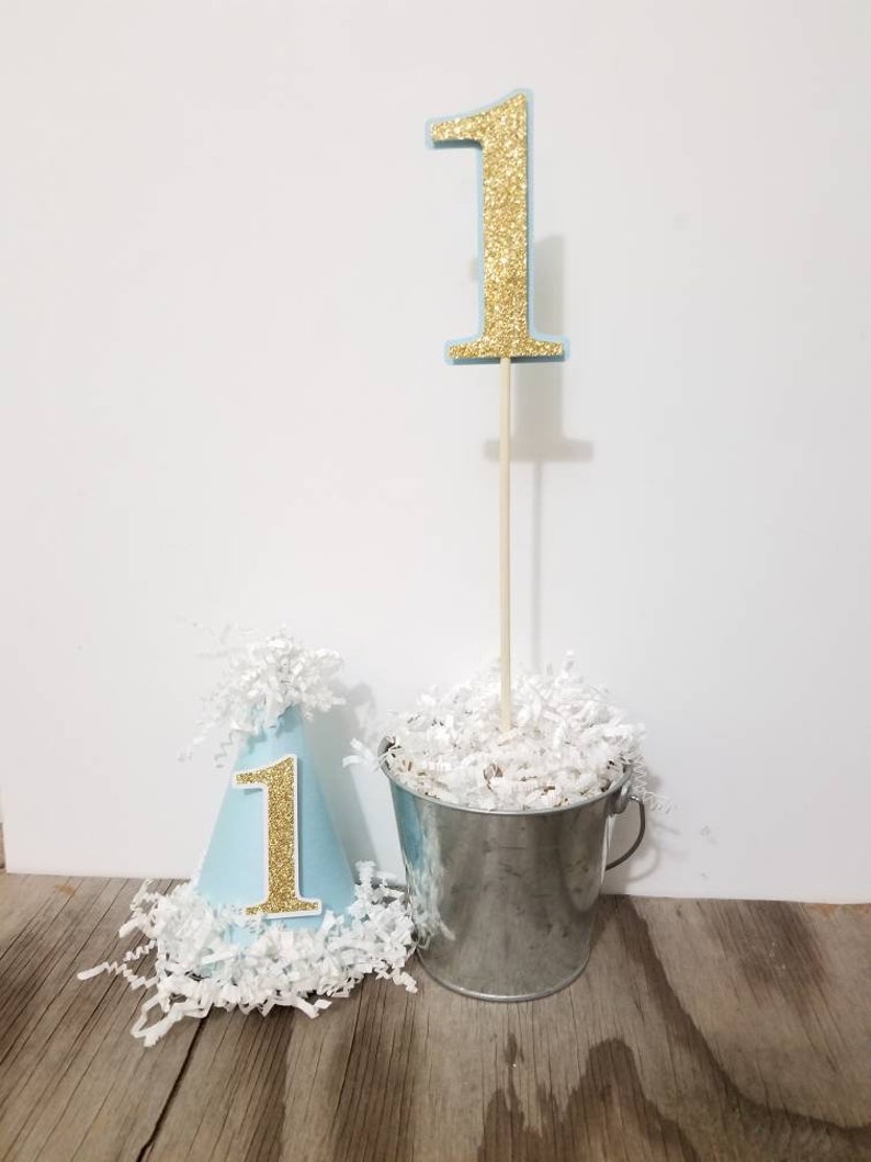 One Girl Boy Centerpiece-1st Birthday Centerpiece-first Birthday Boy ...