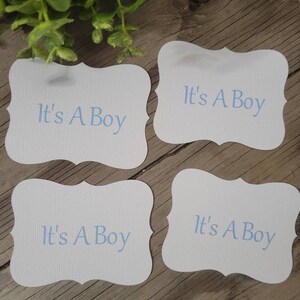 It's a Boy Tag-it's a Boy Small Sign-its A Boy Diaper Cake Tag-its a ...
