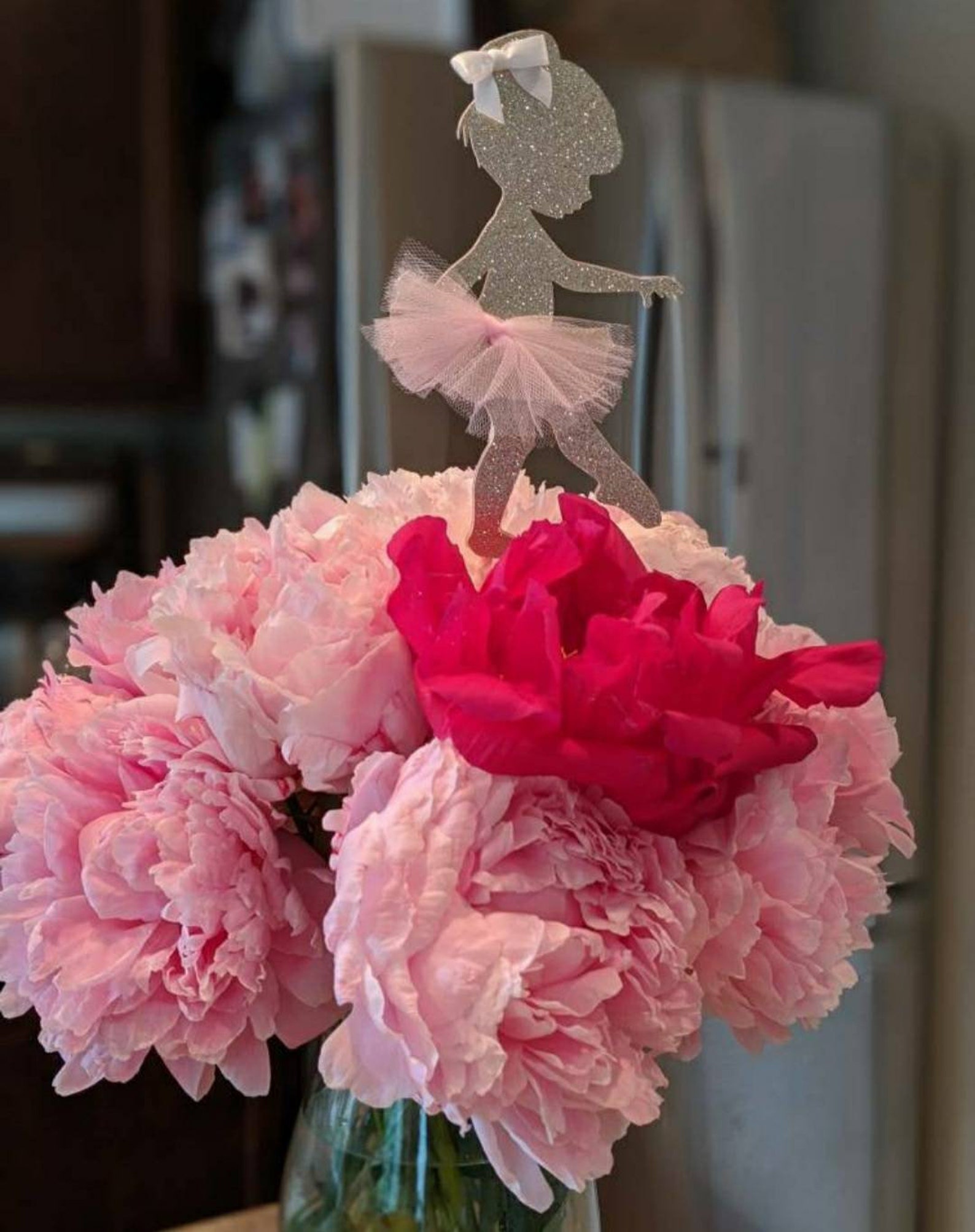 Ballerina Tutu Centerpiece-ballerina Tutu Birthday Centerpiece ...