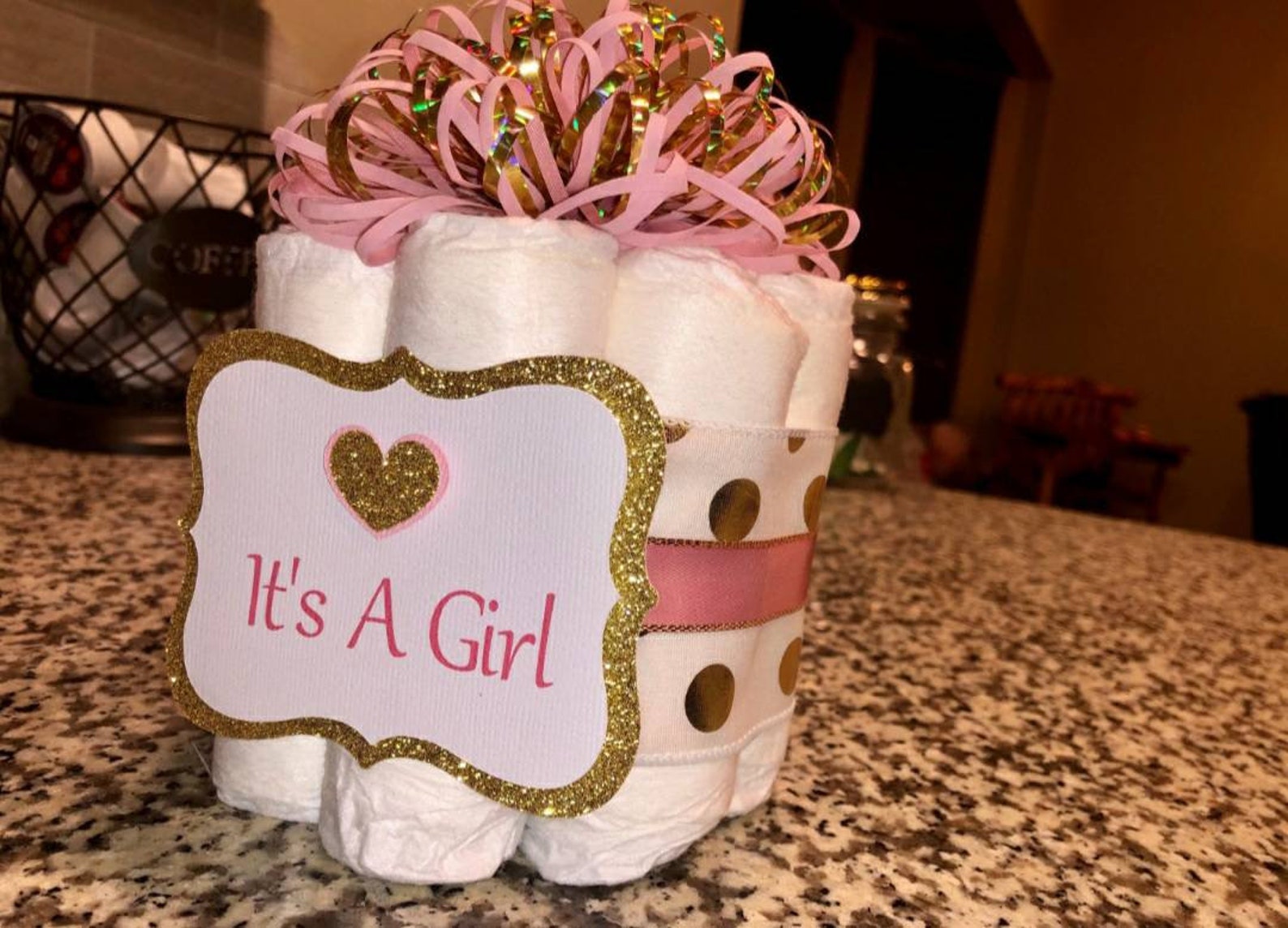Welcome Baby Girl Boy Tag-diaper Cake Sign-baby Girl Boy - Etsy