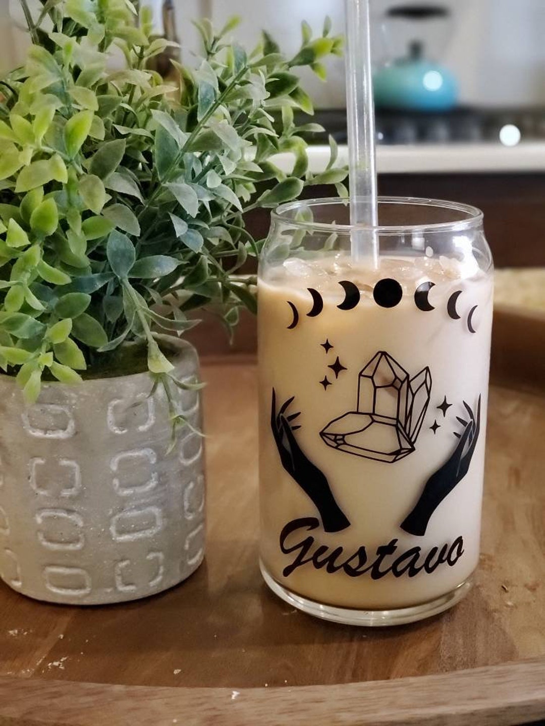 Crystal Celestial Spiritual Beer Can Glass-crystal Custom Beer Can ...