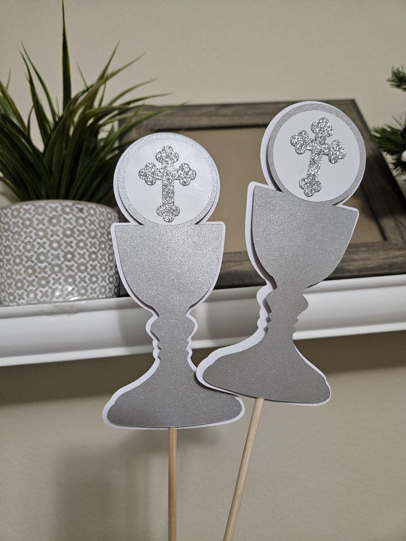 Chalice Communion Centerpiece Picks-chalice Picks-chalice First ...