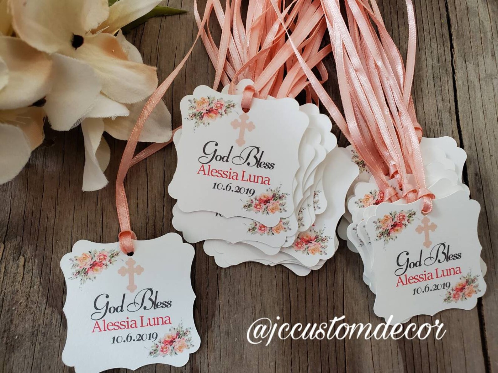 God Bless Tags-God Bless Favor Tags-God Bless girl tags-God | Etsy