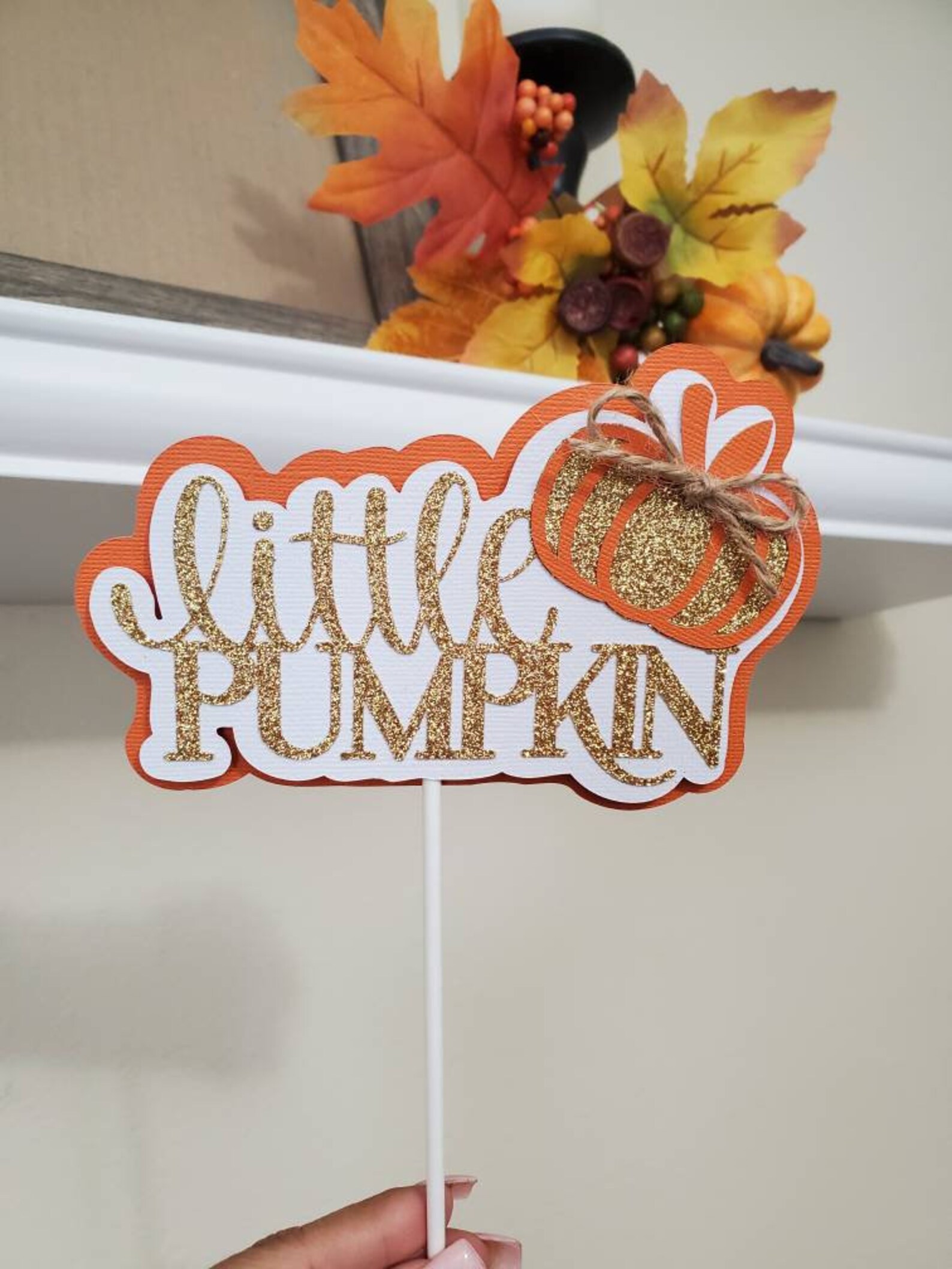 Little Pumpkin Cake Topper-little Pumpkin Boy Girl Cake - Etsy