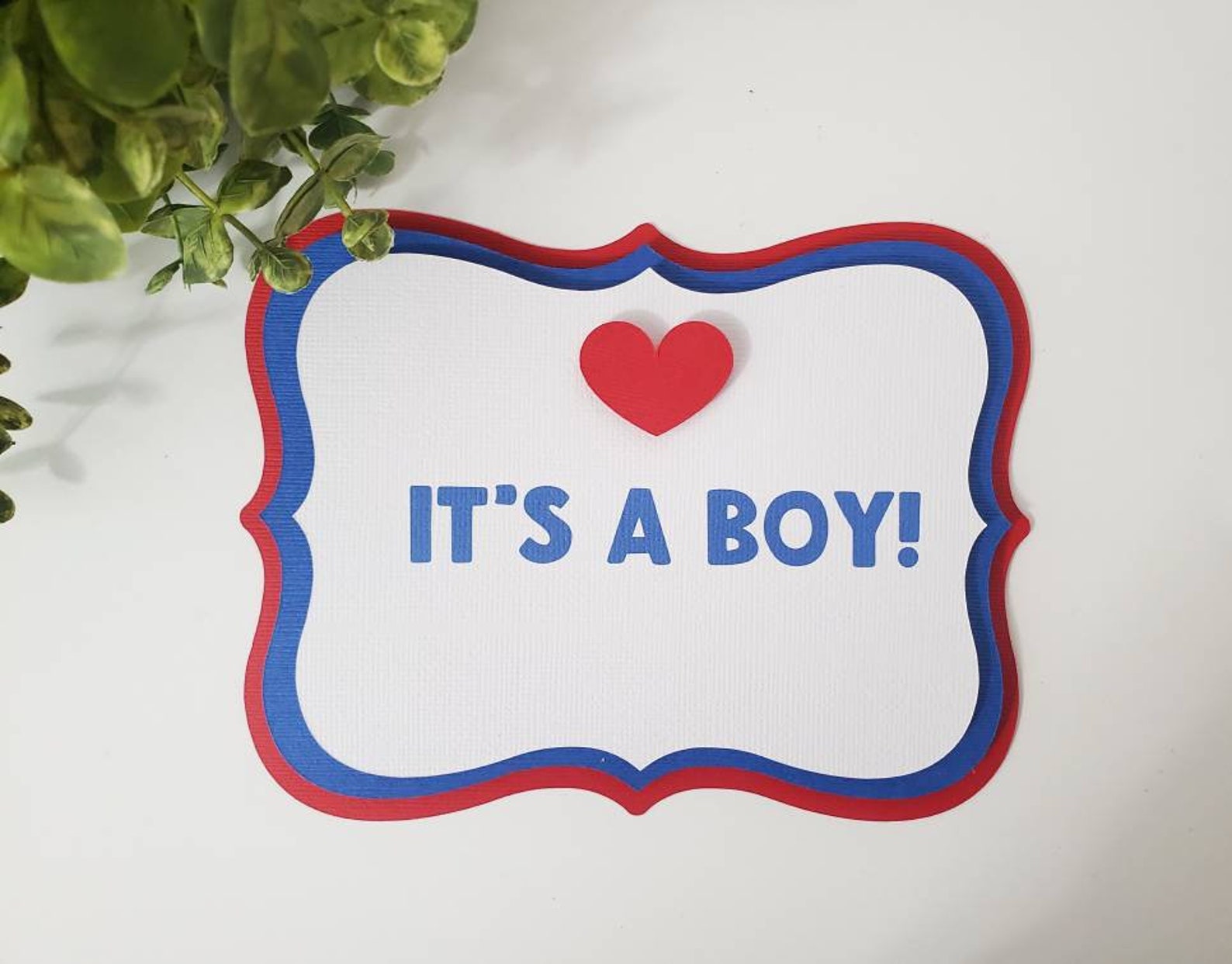 It's A Boy Diaper Sign Tag-its A Boy Centerpiece-its A | Etsy