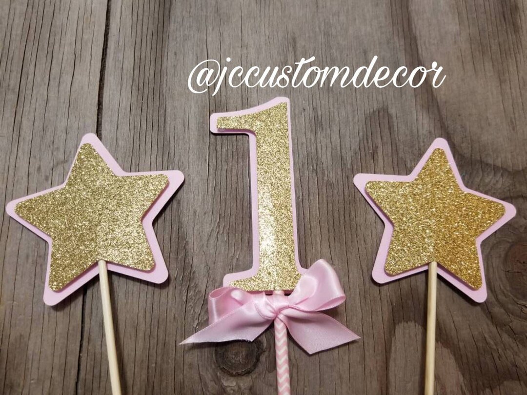 One Twinkle Little Star Birthday Centerpiece-twinkle Little Star ...