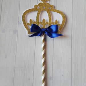 Royal Prince Crown Cake Topper-royal Prince Cake Topper-crown Cake ...