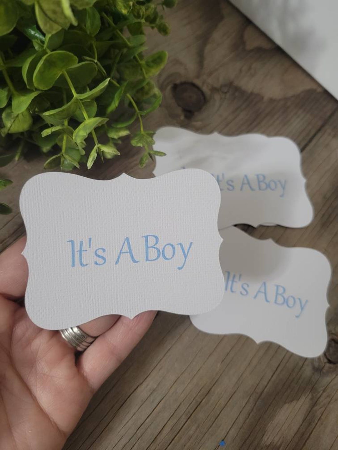 It's a Boy Tag-it's a Boy Small Sign-its A Boy Diaper Cake Tag-its a ...