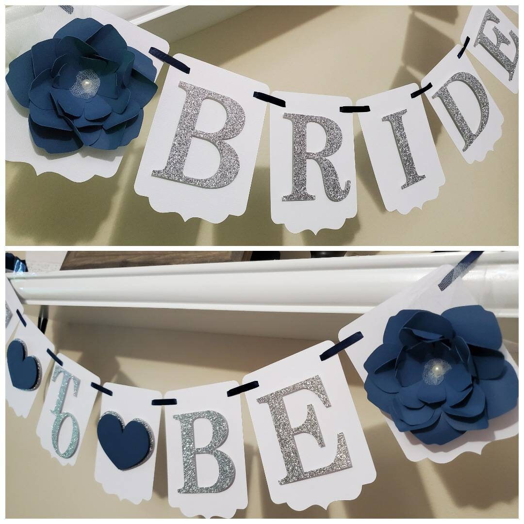Bride to Be Banner-bride to Be Flower Banner-miss to Mrs Banner-wedding ...