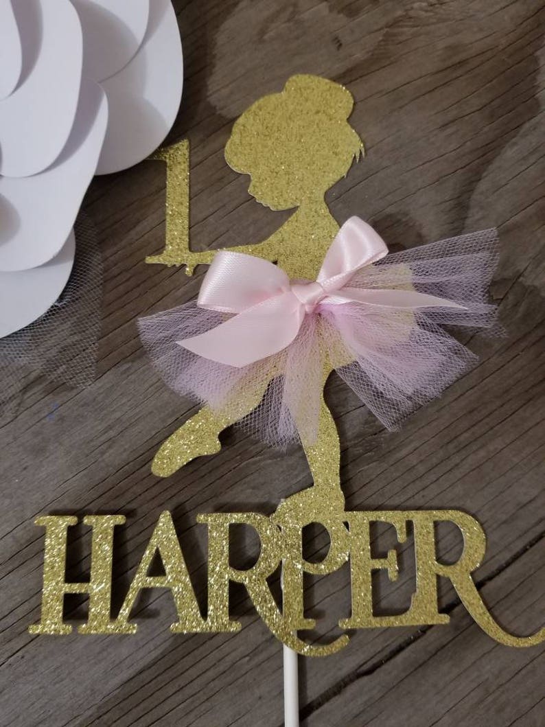 Ballerina Tutu Cake Topper-ballerina Tutu Topper-ballerina | Etsy