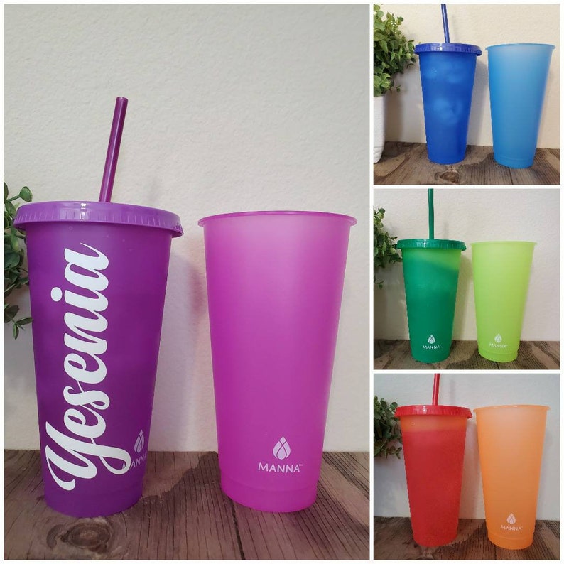 Kids Personalized Color Change Cups Tumblers-kids Color - Etsy
