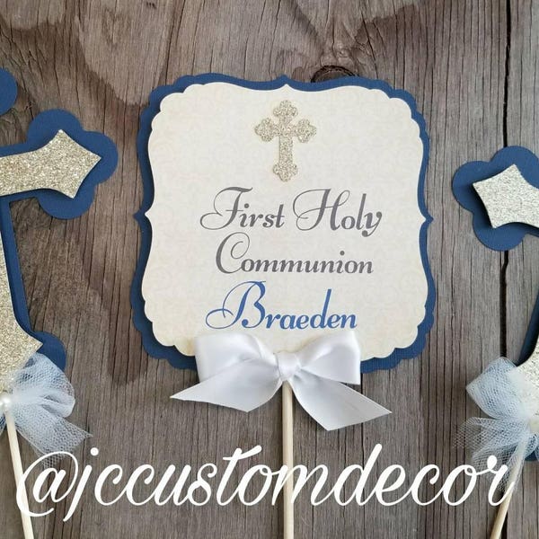 First Communion Centerpieces - Etsy