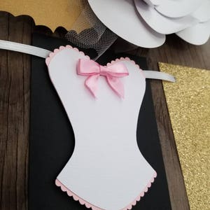 Ooh La La Bachelorette Banner-ooh La La Banner-corset Bachelorette ...