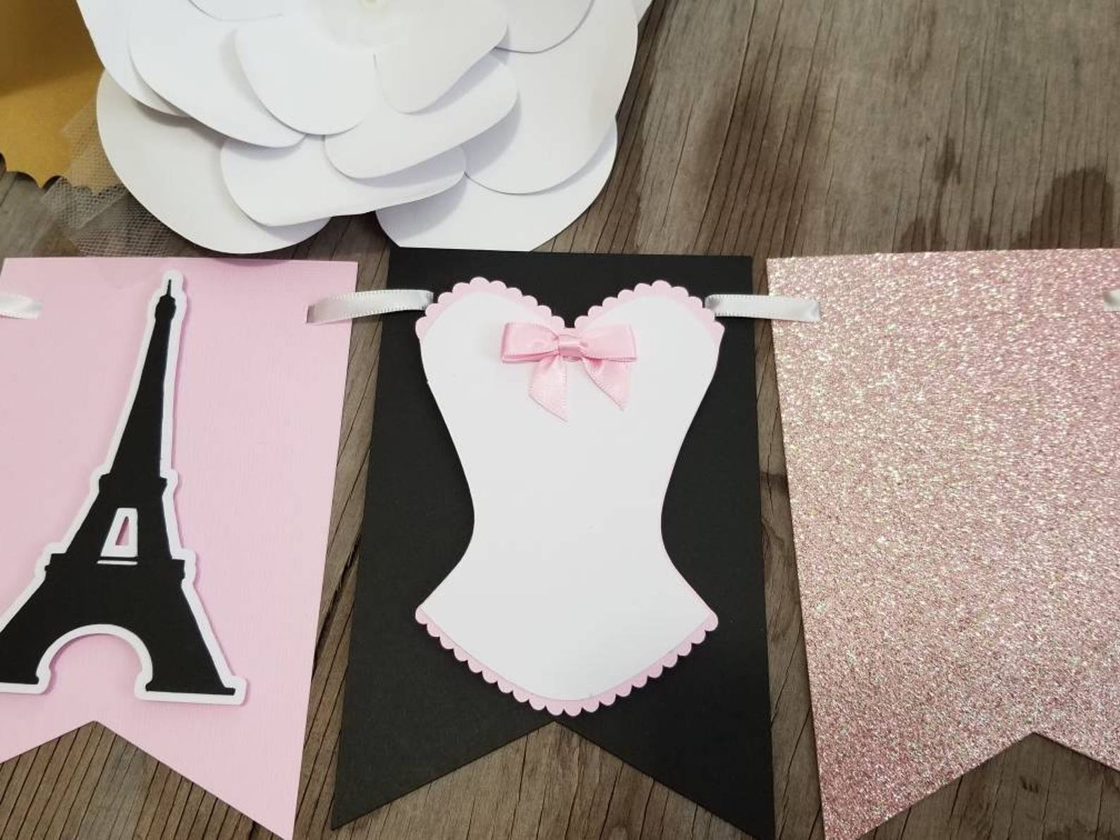 Ooh La La Bachelorette Banner-ooh La La Banner-corset Bachelorette ...