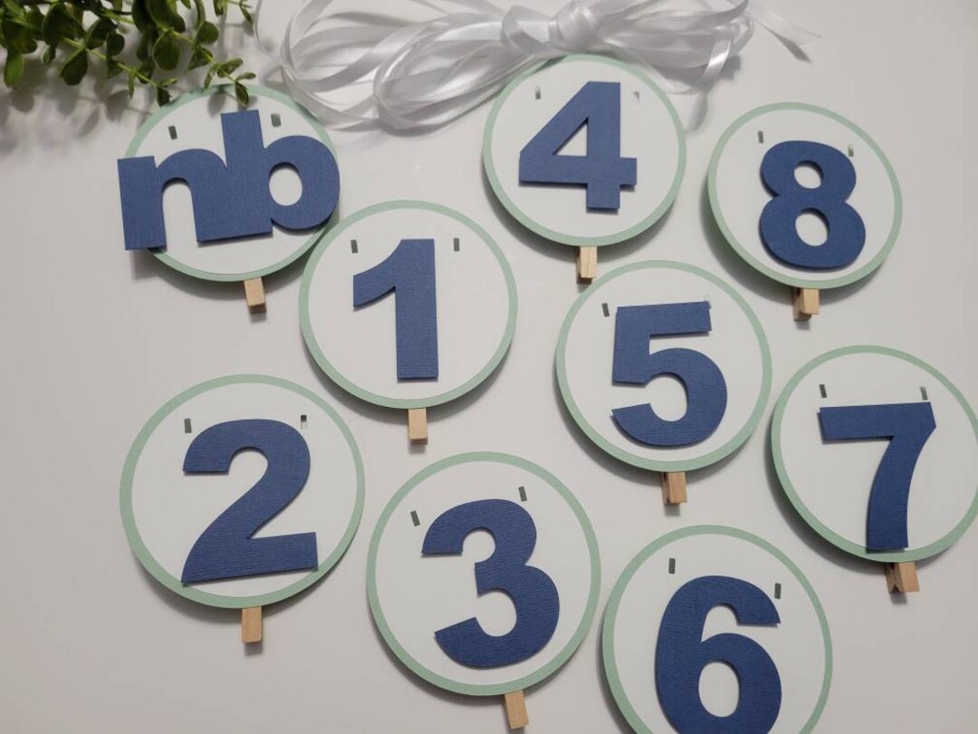 Boy Milestone Banner-boy Yearly Monthly Banner-boy Milestone Banner-boy ...