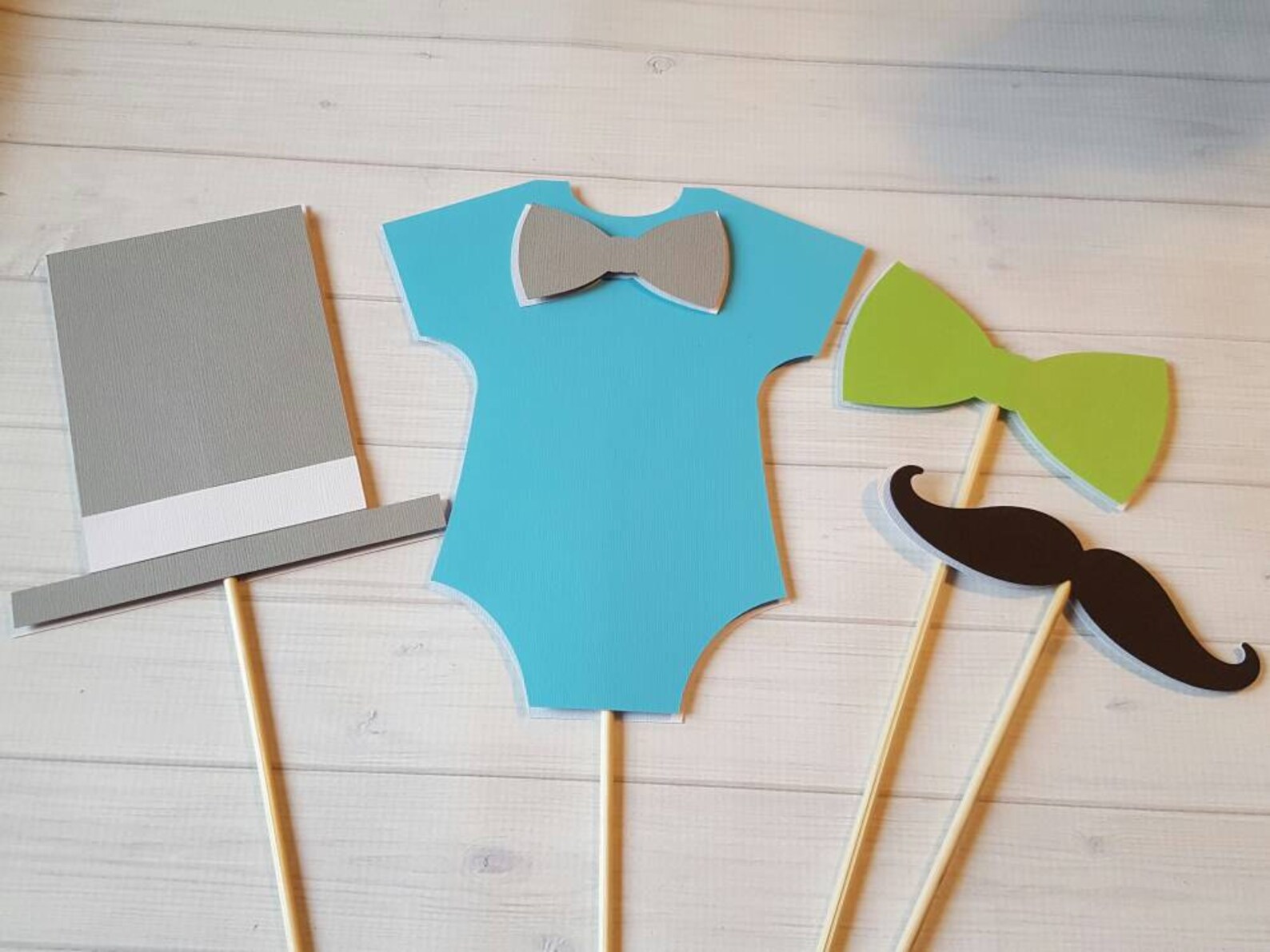 Little Man Centerpiece-little Man Theme Baby Shower-little Man - Etsy