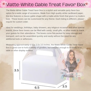 Mi Bautizo Boy Girl Gable Favor Box-mi Bautizo Cross Gable Box-mi ...