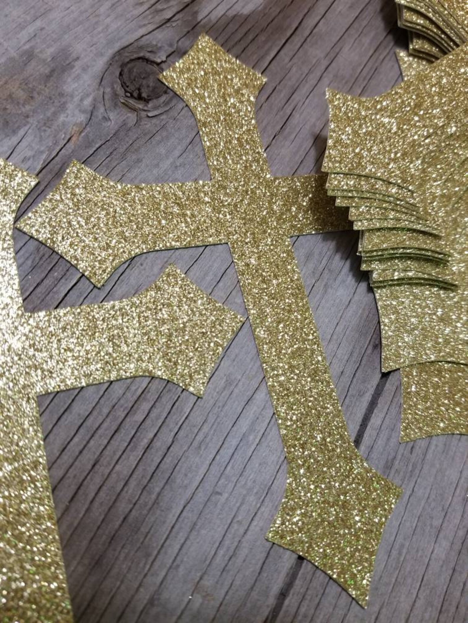 Big Glitter Cross Die Cut-cross Die Cut-big Diy Cross Centerpiece-diy ...