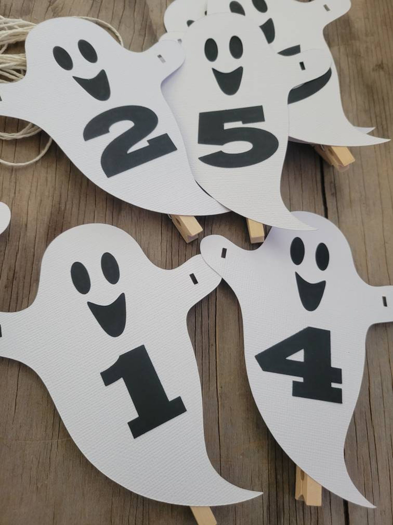 Ghost Monthly Milestone Banner-halloween Theme Milestone - Etsy