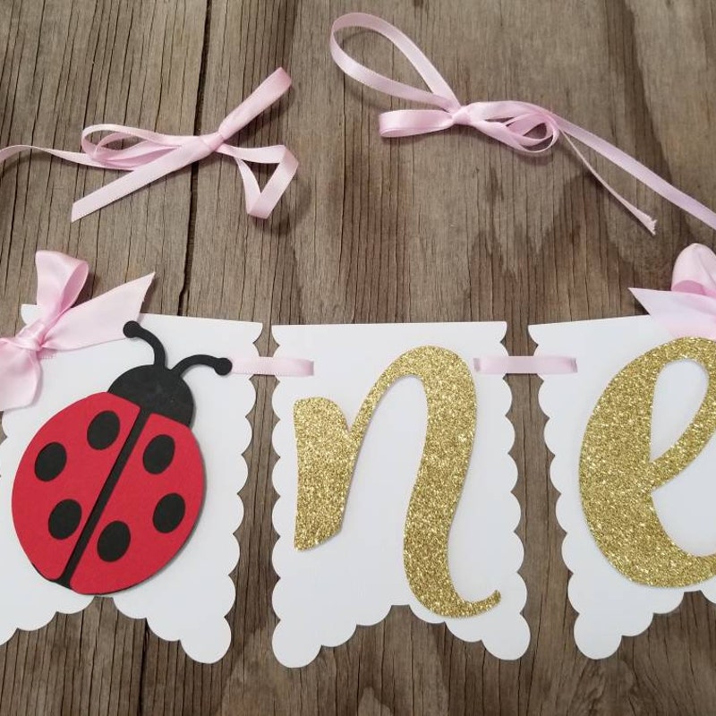 Ladybug Banner - Etsy