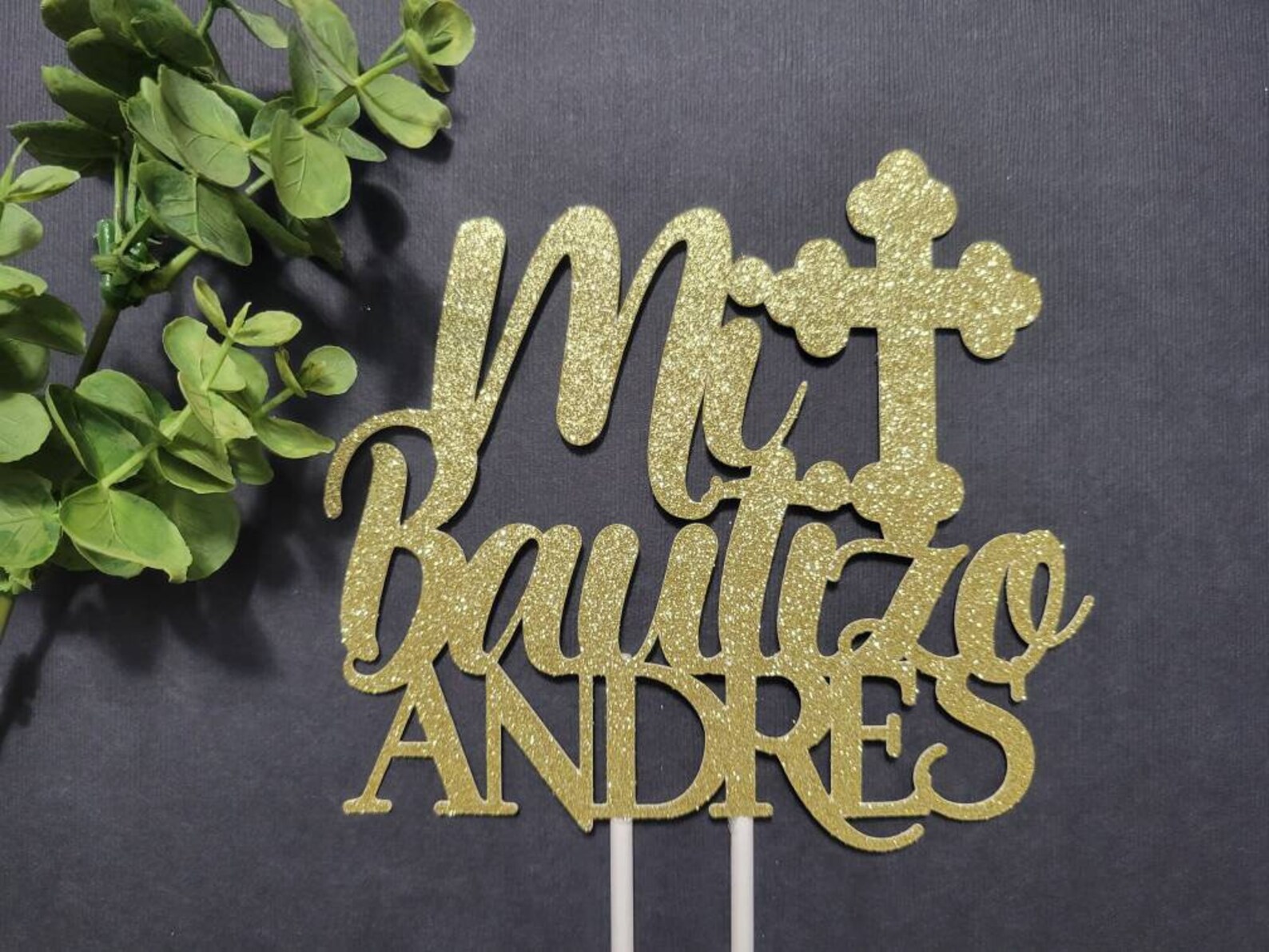 Mi Bautizo Cake Topper-mi Bautizo Topper-mi Bautizo-mi Bautizo - Etsy