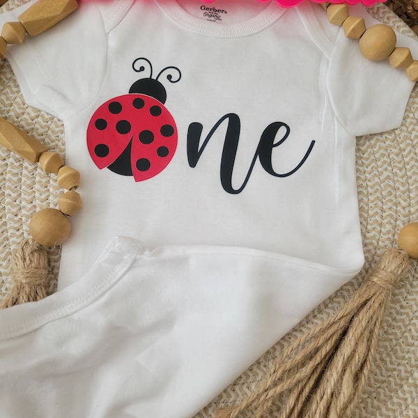 Ladybug First Birthday Outfit - Etsy