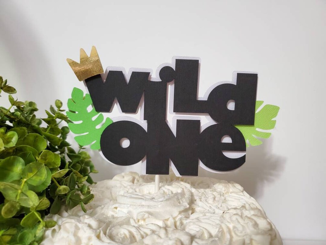 Wild one boy smash cake topper-Wild one boy topper-Wild One topper-Wild ...