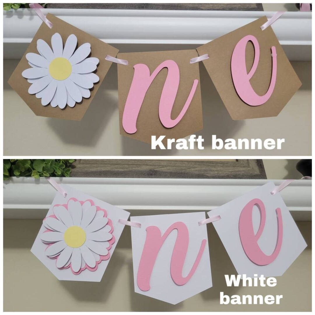 One Daisy Flower Banner-daisy One Girl Banner-daisy One Banner-daisy ...