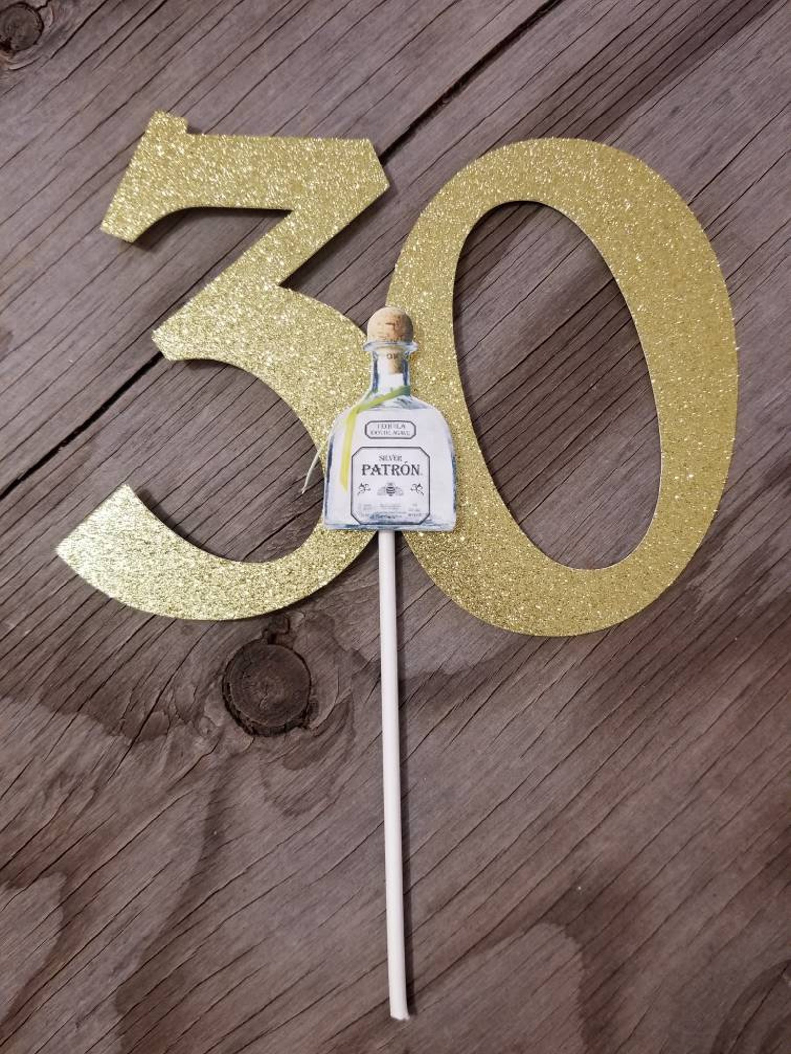 Age 30 Cake Glitter Topper-30 Cake Topper-30th Birthday Topper-30th ...
