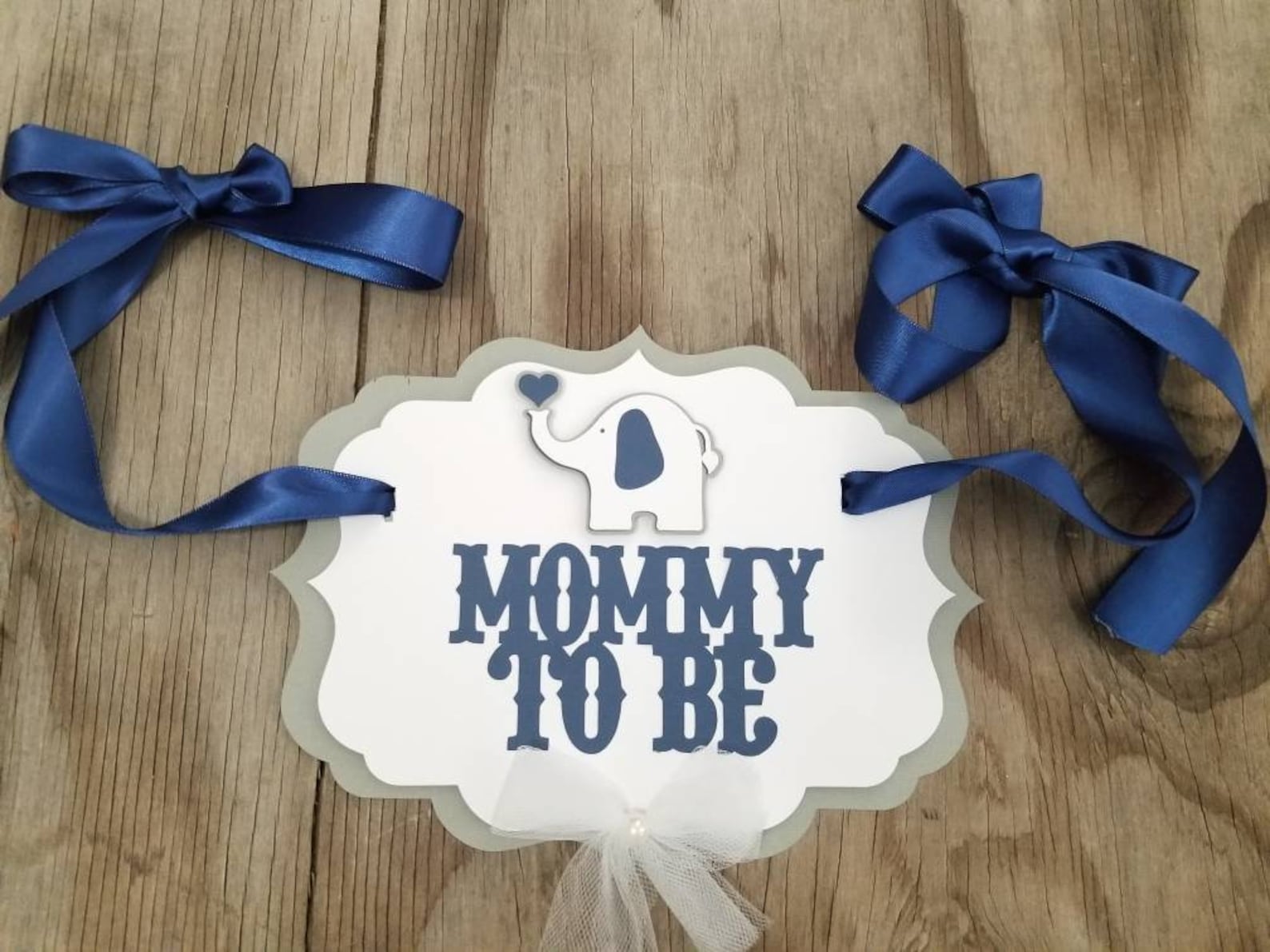 Navy Blue Baby Elephant Centerpiece-pink Elephant Baby Shower | Etsy