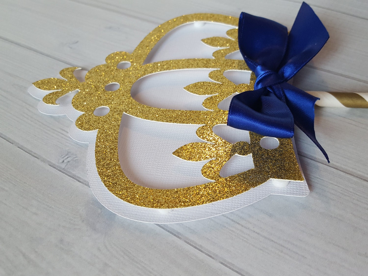 Royal Prince Crown Cake Topper-royal Prince Cake Topper-crown - Etsy