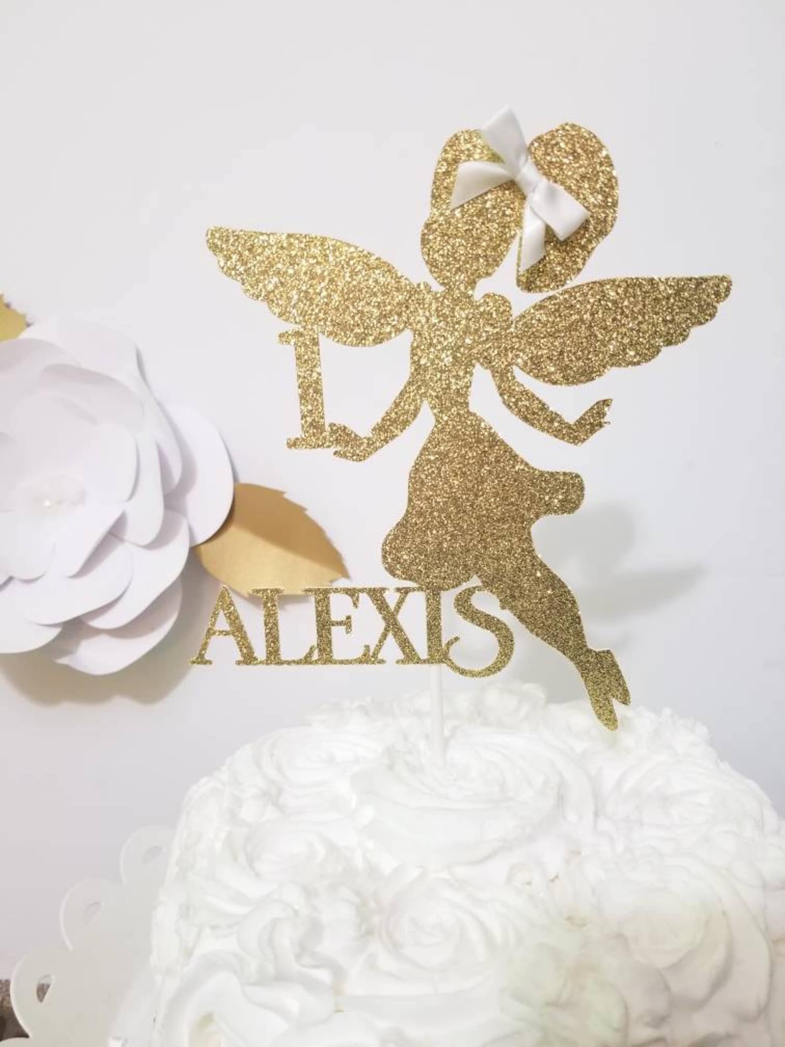 Fairy Cake Topper-fairy One Cake Topper-fairy Birthday Cake | Etsy