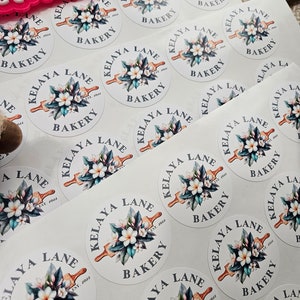 Custom Vendor Small Business Vinyl Decals-food Drink Marketplace Vendor ...