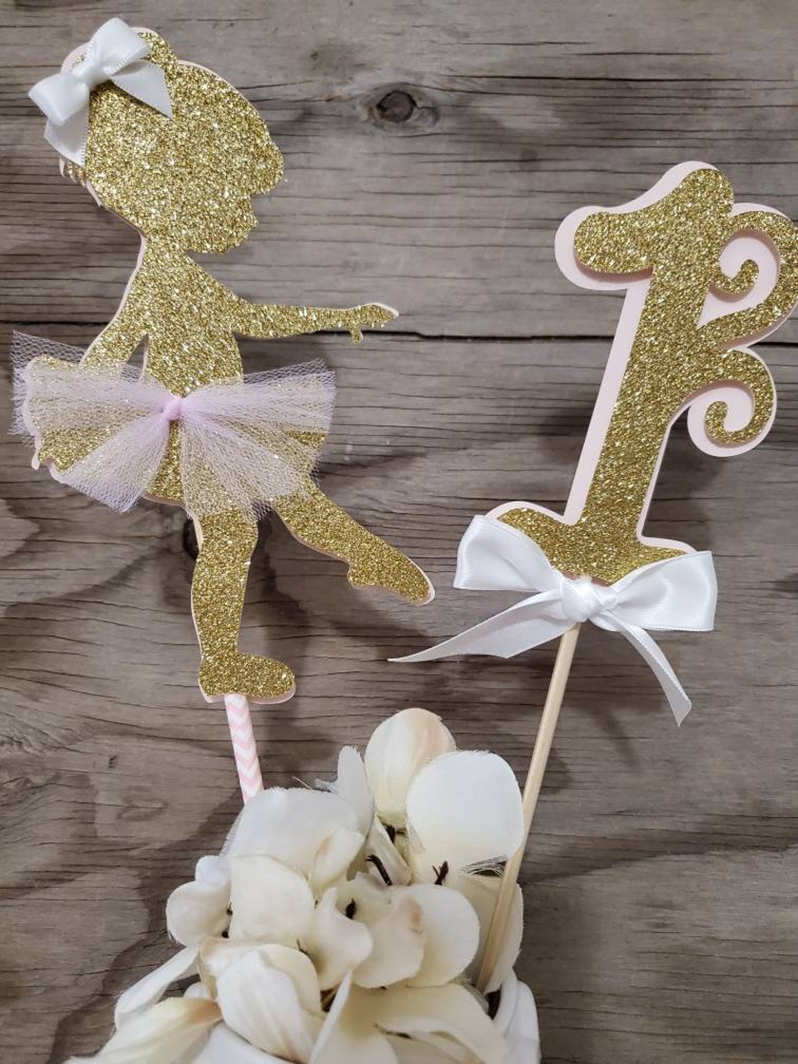Ballerina Tutu Centerpiece-ballerina Tutu Birthday Centerpiece ...