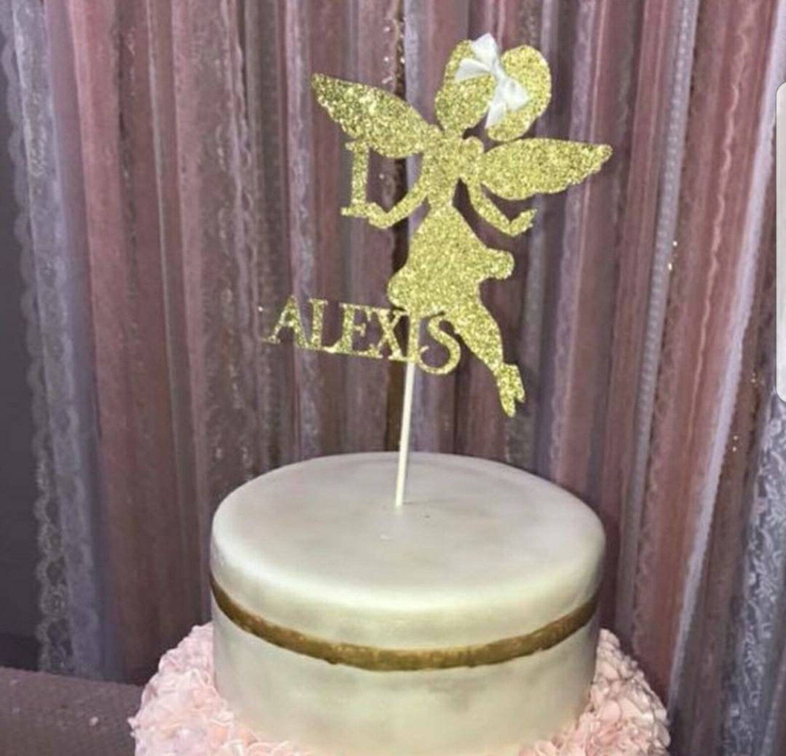 Fairy Cake Topper-fairy One Cake Topper-fairy Birthday Cake | Etsy