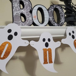One Ghost Boy Girl Highchair Banner-one Ghost Birthday Banner-one ...