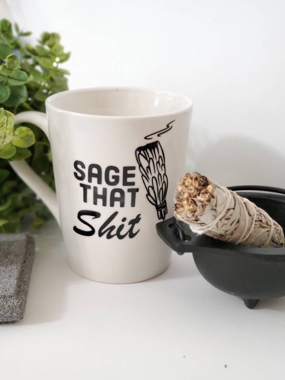 Sage That Shit Coffee Mug-funny Sage Mug-sage That Shit-sage Coffee Mug ...