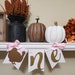 One Little Turkey Girl Banner-girl Turkey One Banner-one - Etsy