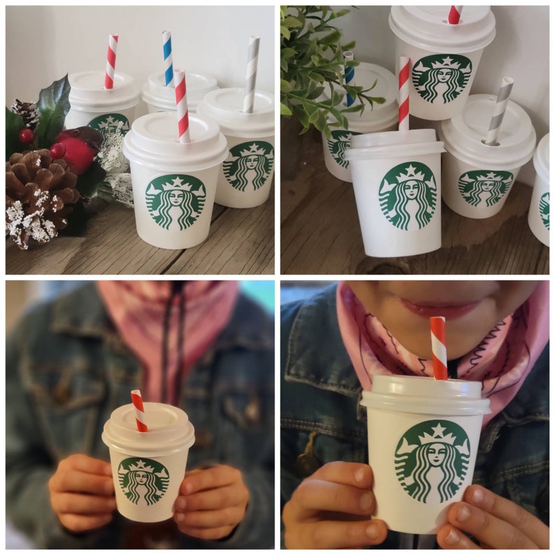 Mini Starbucks Cups-kids Hot Cocoa Mini Starbucks Cup-newborn - Etsy