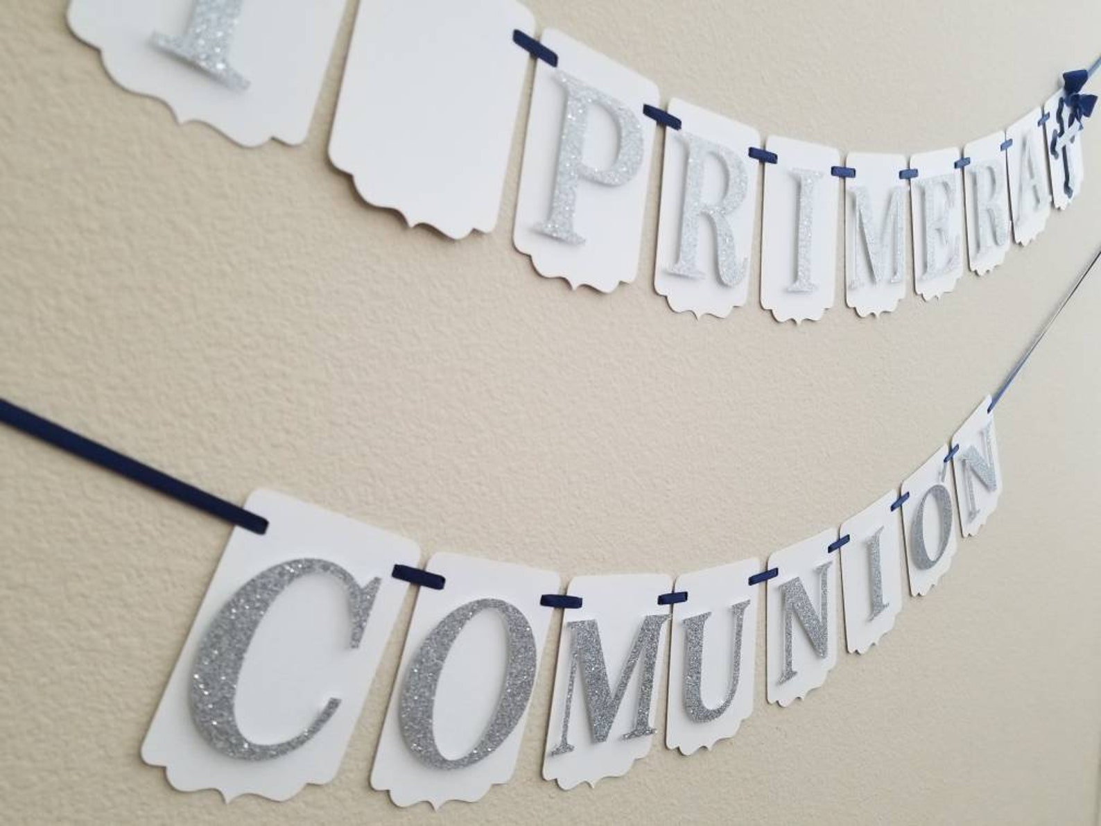 Primera Comunion Boy Girl Banner-mi Primera Comunion - Etsy