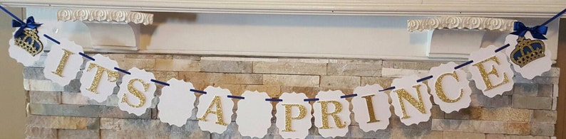 Royal Prince Banner-Its A Prince Banner Royal Prince Birthday | Etsy