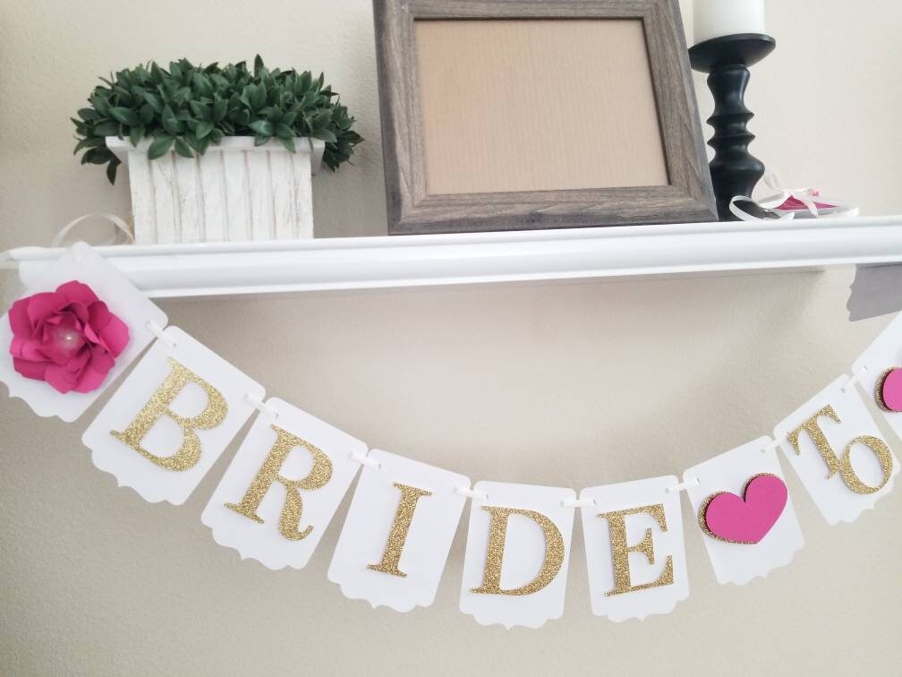 Kate Spade Bride to be banner-Kate Spade Miss To Mrs | Etsy