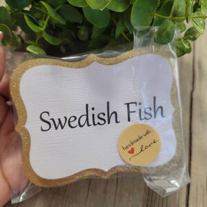 Candy Sweet Table Tags-dessert Table Cards-dessert Table Tags-candy ...