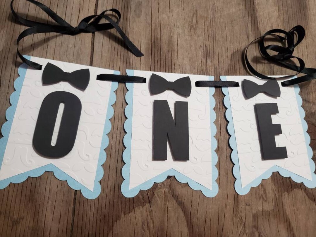 Boy One Highchair Banner-baby Boy One Banner-i Am One Boy Banner-little ...