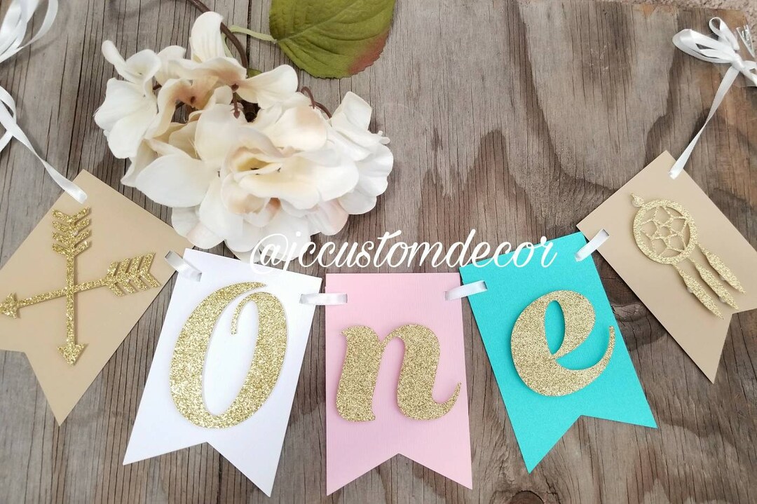 Wild One Boho Banner-boho Girl Banner-boho 1st Birthday Banner-boho ...
