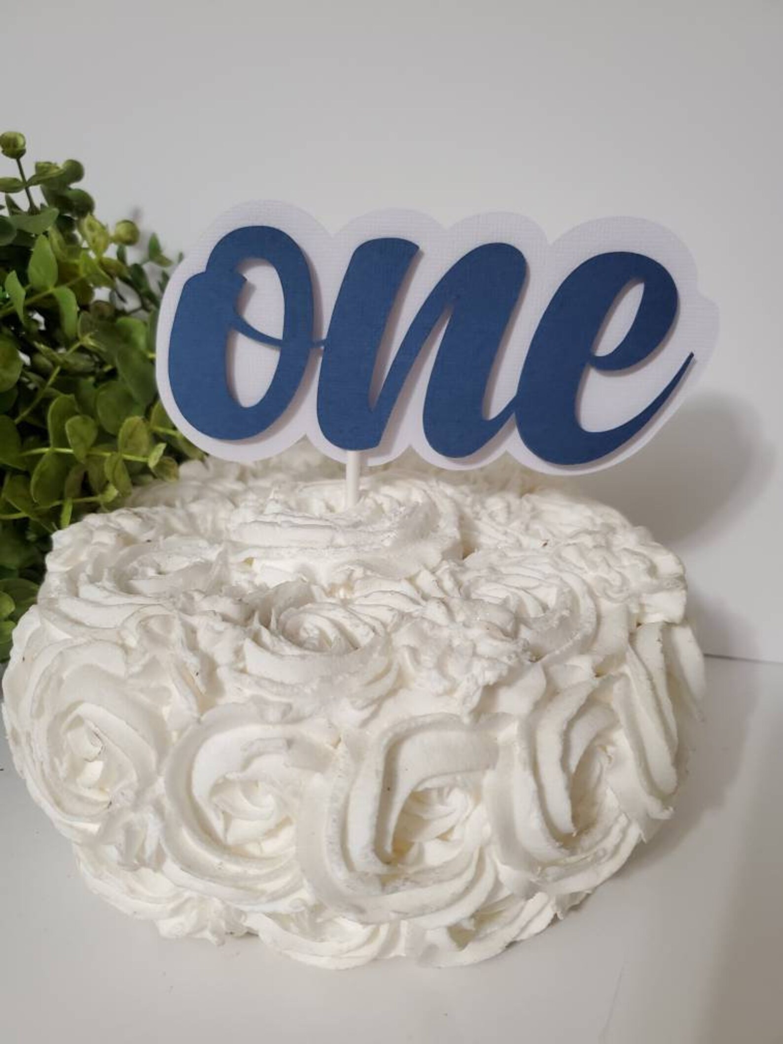 One Boy Girl Cake Topper-first Birthday Cake Topper-one Boy - Etsy